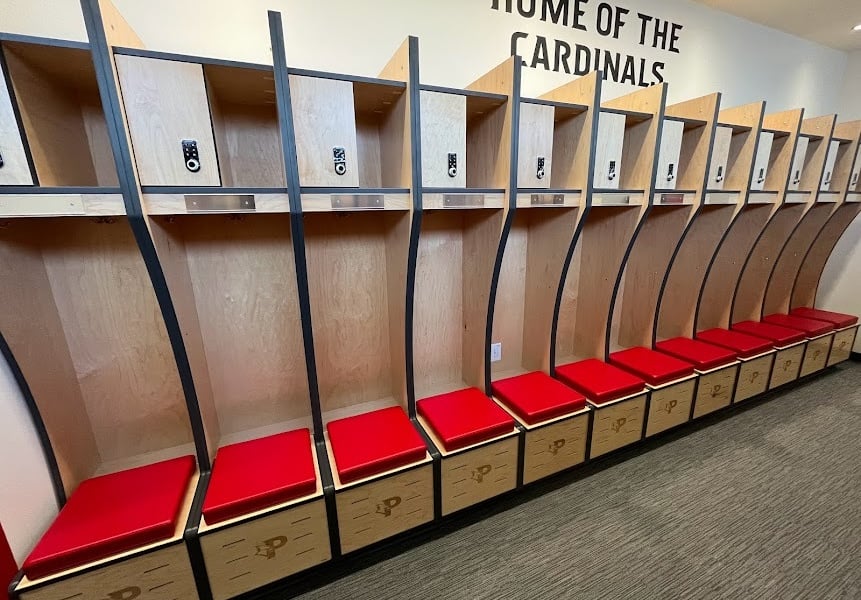 Custom Athletic Wood Lockers for Collegiate and Professional Sport ...