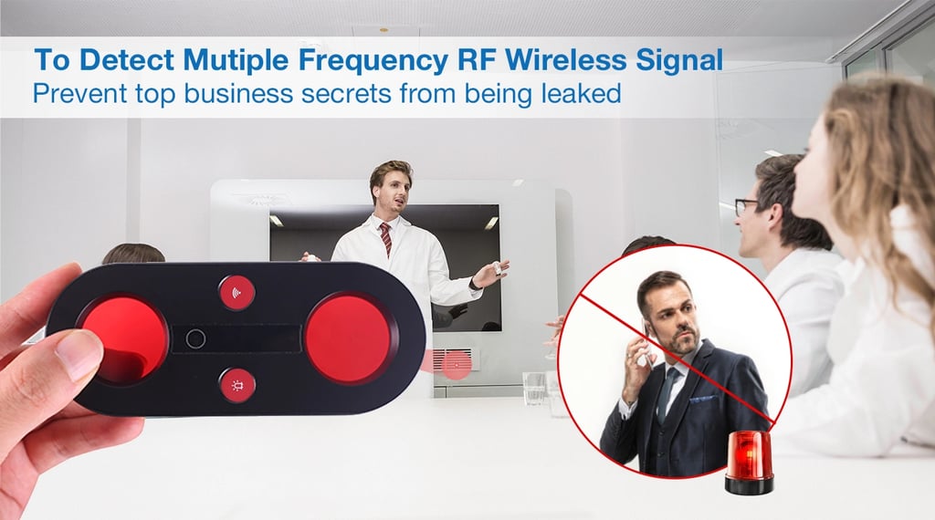 RF Hidden Camera Detector Bug Detector Anti Spy