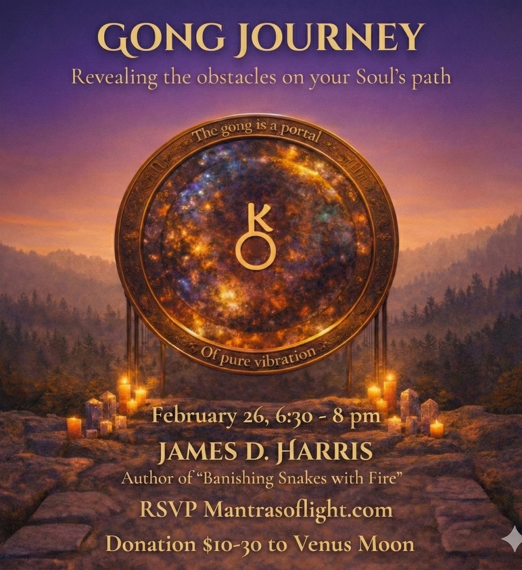 Gong Journey Venus Moon Feb 26 2026 | Mantras of Light