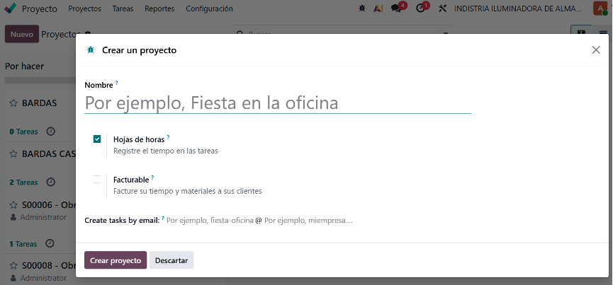 Gestión avanzada de proyectos en Odoo 19: Control total de proyectos ...