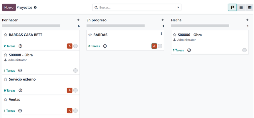 Gestión avanzada de proyectos en Odoo 19: Control total de proyectos ...