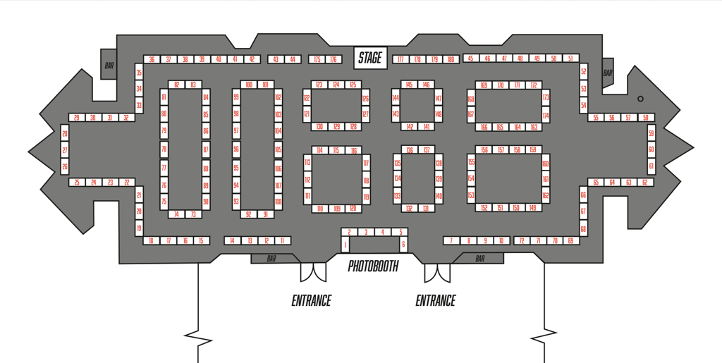 HobbyCon Floor Plans and Vendor Tables | Hobbycon Events