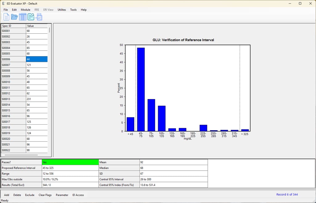 EP Evaluator: Affordable Clinical Lab Software, validation service ...