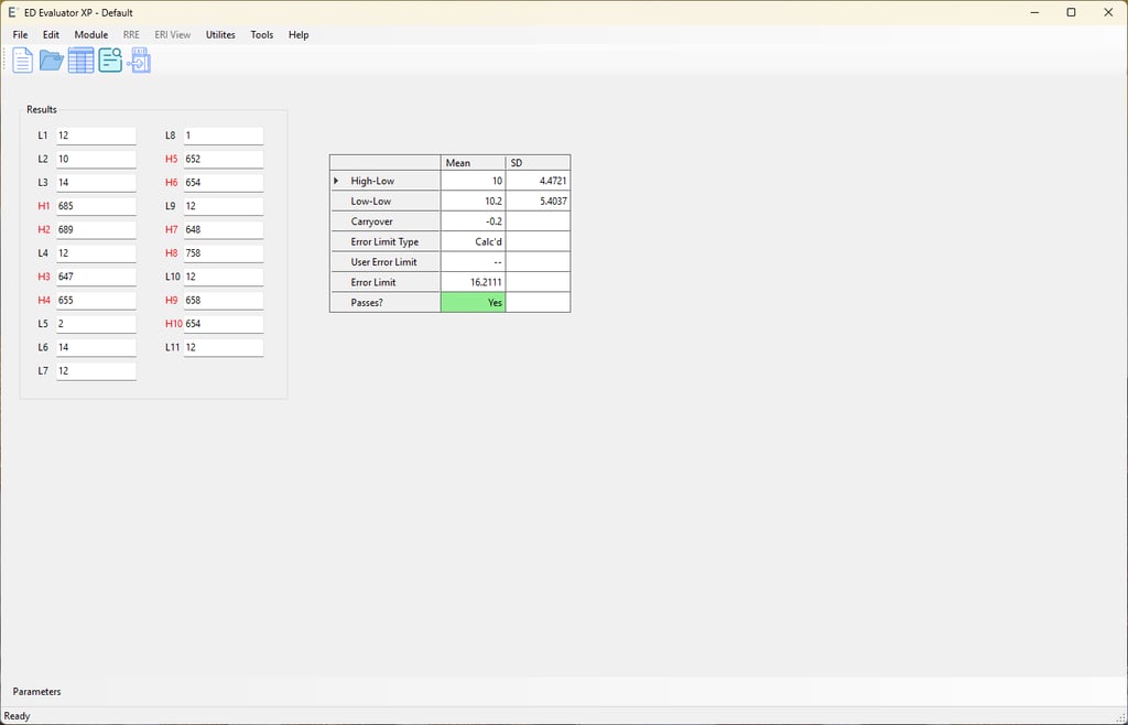 EP Evaluator: Affordable Clinical Lab Software, validation service ...