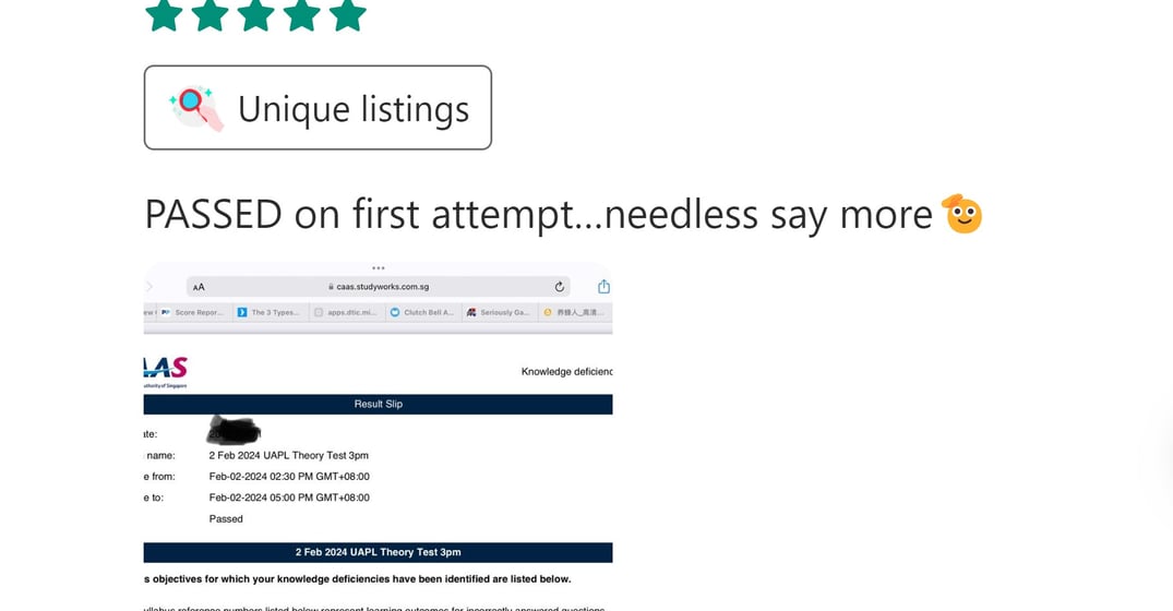 Strategic Synectics | CAAS UAPL Tests | UAPL Mock Test | Unmanned ...