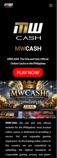 MWCASH is also known as mwcash.ph or https://mwcash.ph/ | MWCASH Casino PH