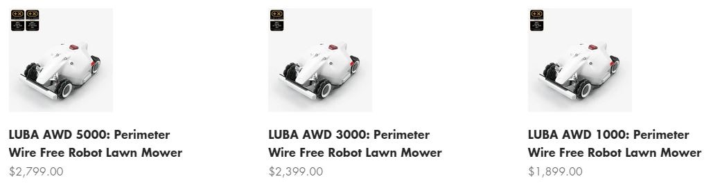 Authorized Dealer for Advanced Robotic Mower - Luba | Mammotion ...