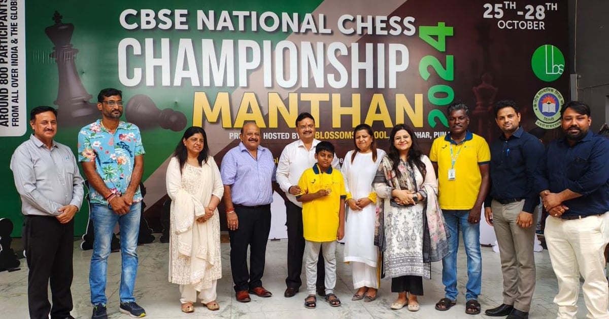 Celebrating Chess Excellence: CBSE Nationals Under 14 Championships ...
