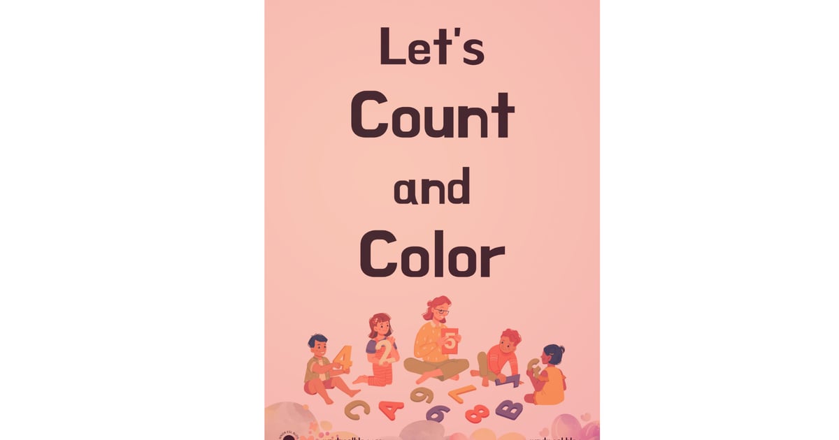 Free Preschool Number Coloring Pages 1-10 | Let's Count & Color! | WNDR ...