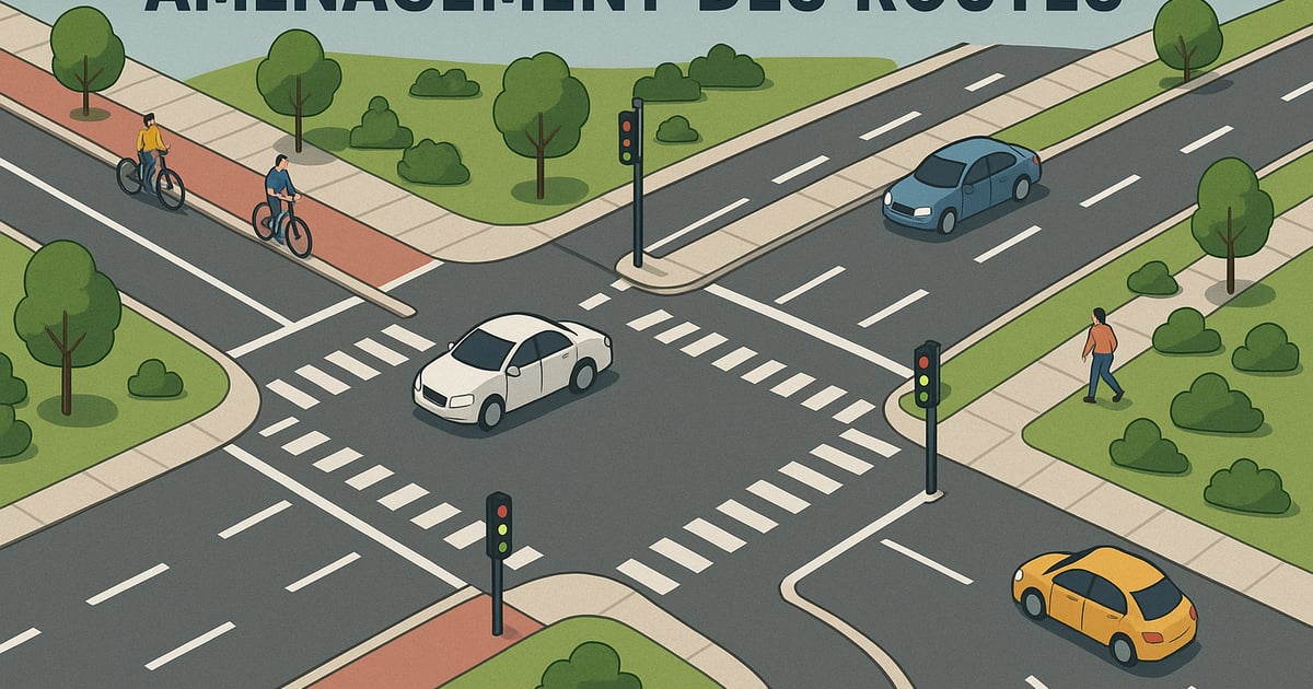 Conception et aménagement routier | architecture et génie civil
