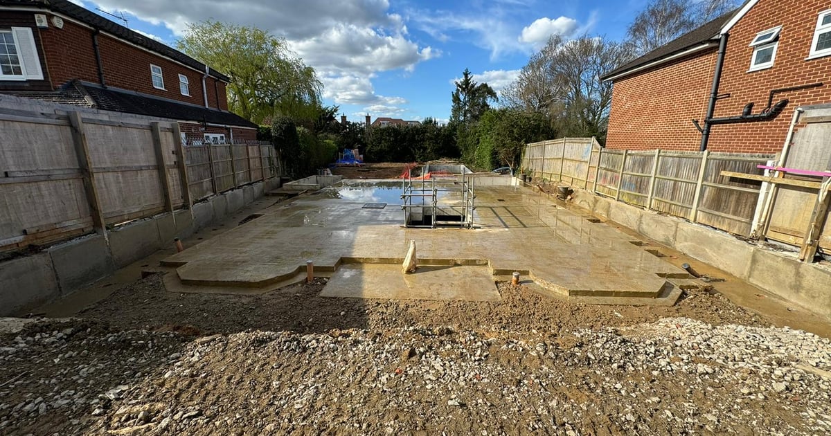 Creating a Luxury Home with a Piled Basement in Hertfordshire | Fallon ...