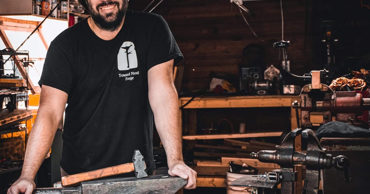 Blacksmith in Elginburg, Ontario | Custom Hand Forged Items | Toasted ...