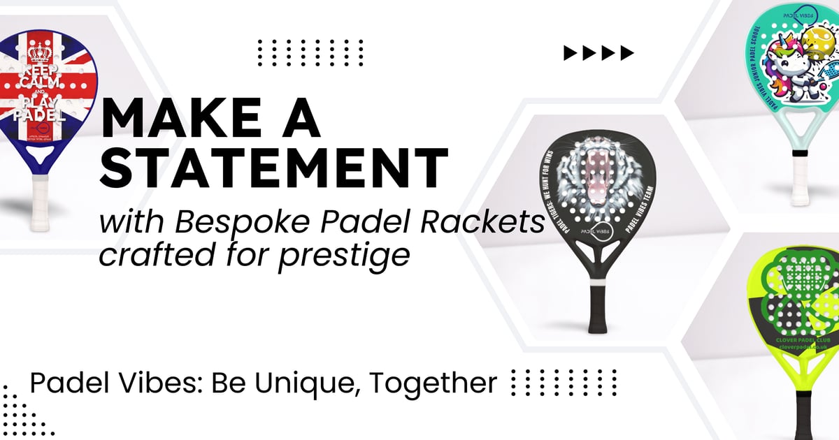 Cost-Effective Branded Padel Rackets for Clubs & More. NO MOQ | Padel ...