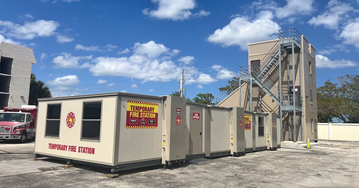 Modern Mobile Shelters for Fire Departments - Forts Temporary Fire ...