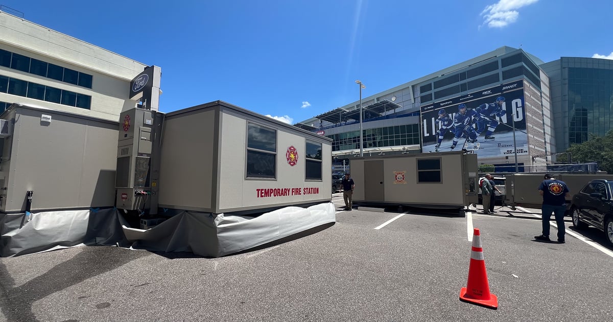 FORTS Temporary Fire Station Shines at Fire House Station Design ...