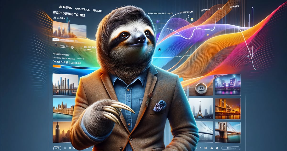 AI Sloth - Get AI News & Unique Entertainment | AI Sloth