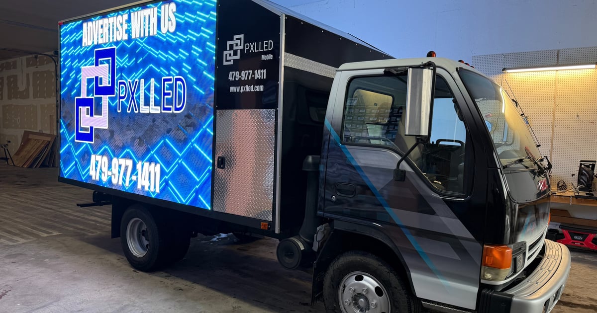 Custom Digital Signage & Mobile LED Trucks | PXLLED Arkansas | Pxlled