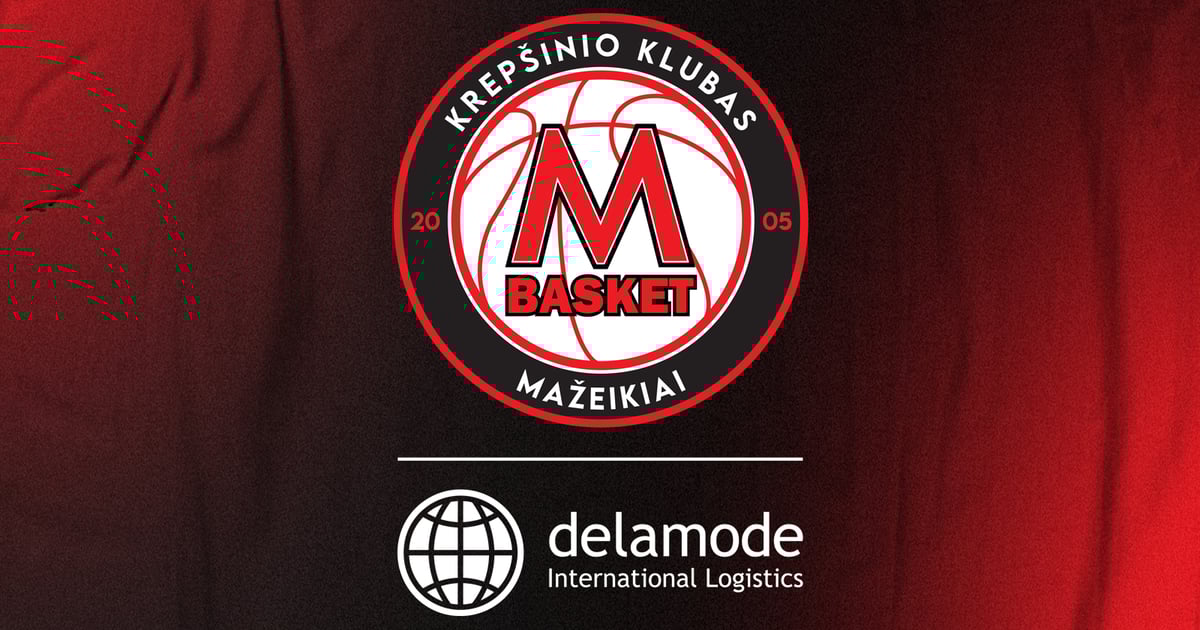 Generalinis komandos rėmėjas – „Delamode Baltics“ | BC Mažeikių „M Basket-DELAMODE“