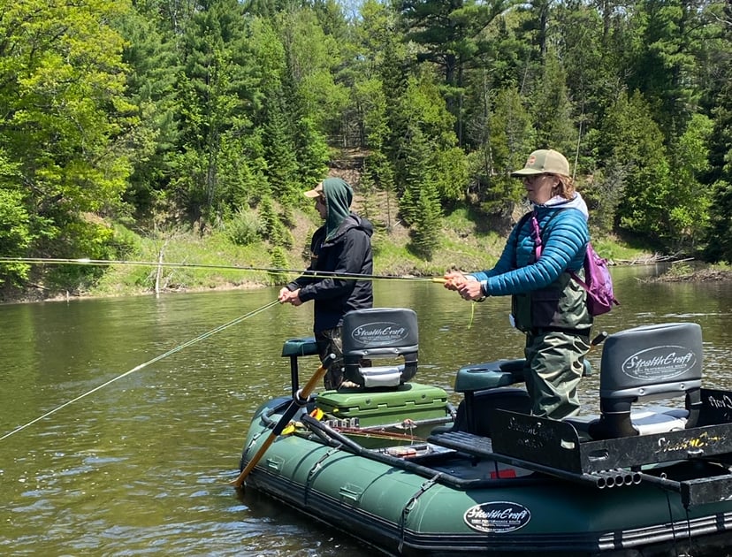 Stealthcraft Hooligan XL Drift Boat Fly-Fishing Guided Trips | Match ...