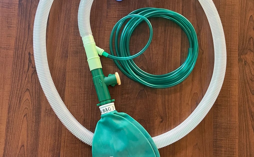 Bain Breathing Circuit with Face Mask Kit