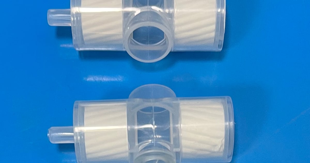 Tracheostomy HME Filter with Oxygen Tubing Set