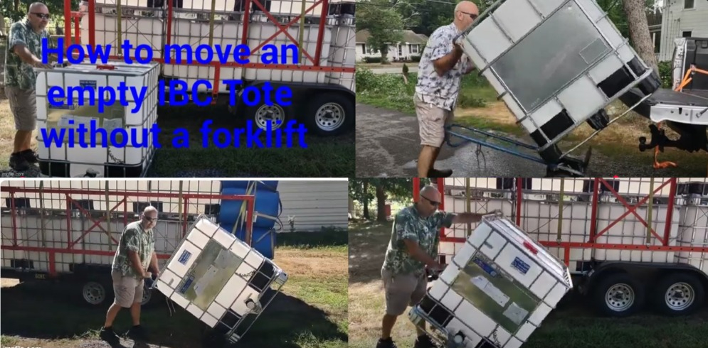 How to Move IBC Totes: A Simple Guide | WillsGarden.com