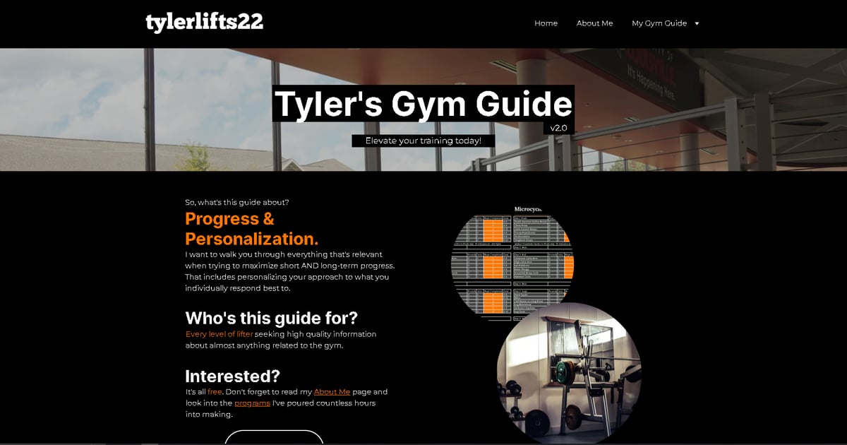Learn From the Best Gym Guide Here | tylerlifts22