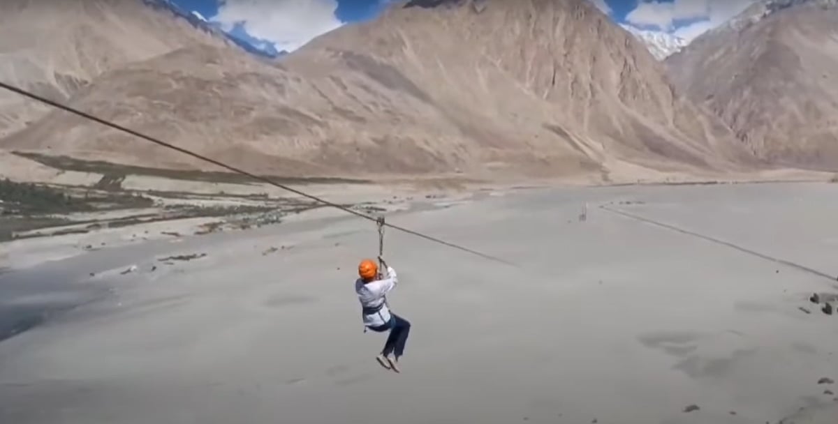 Zip Line Sky Cycle Construction & Installation Services Oman | Zipline ...