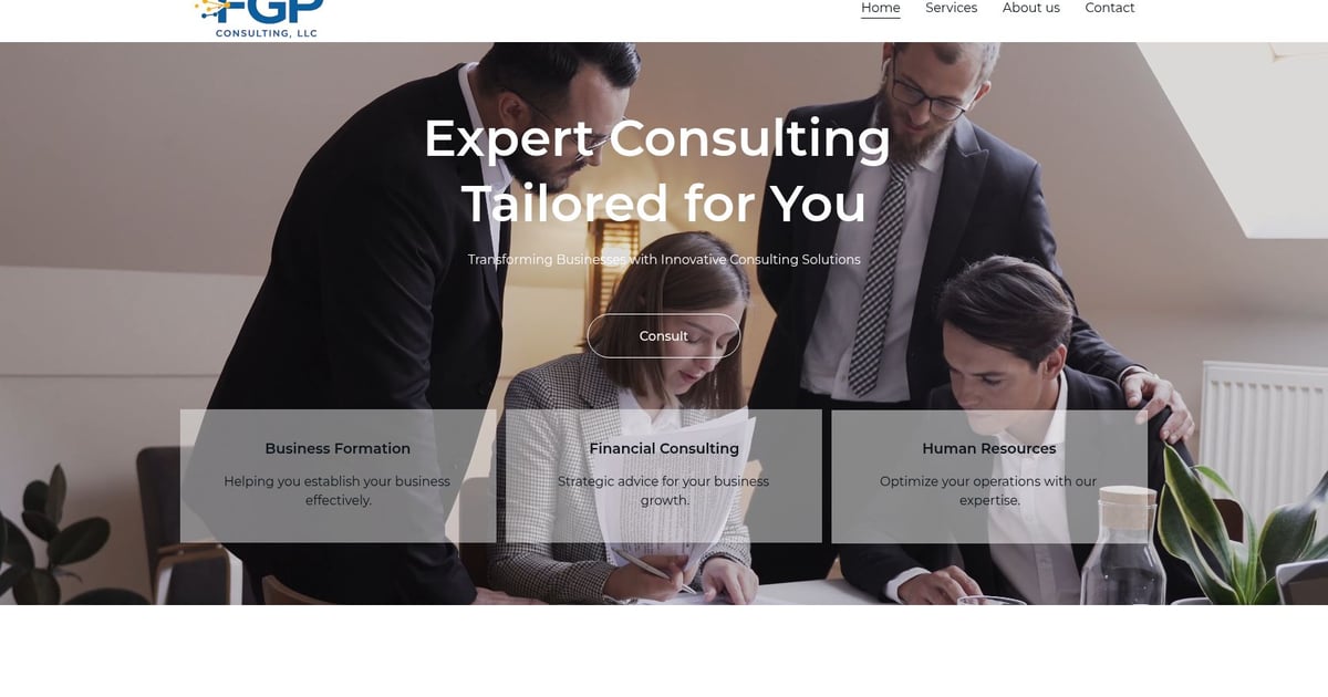 FGP Consulting LLC - Professional Business Solutions | FGP Consulting, LLC