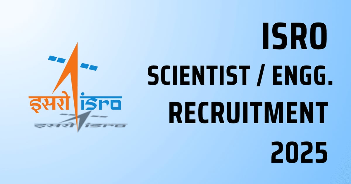 ISRO Scientist/Engineer Recruitment 2025 – Apply Online for 320 Posts | apisoft
