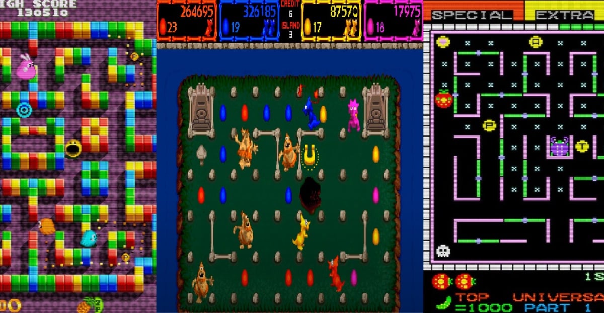 Maze Game Faves - More than Pac-Man and its Many Copycats, these ...