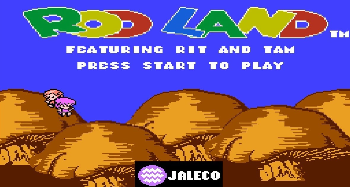 RodLand 8-bit: The Game's NES, Game Boy, and C64 Versions Are Equal ...