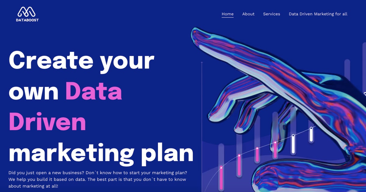 Build your own Data-Driven Marketing Plan for Free. | DataBoost