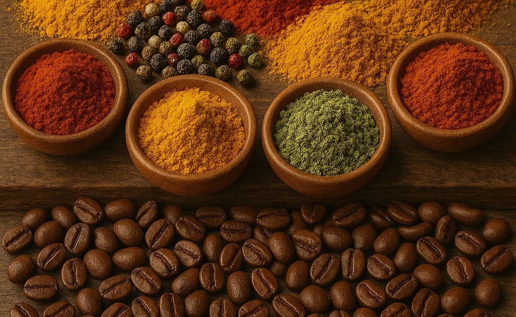 Gourmet Coffee & Spices - Chef Mark's Coffee Co. | Chef Mark's Coffee ...