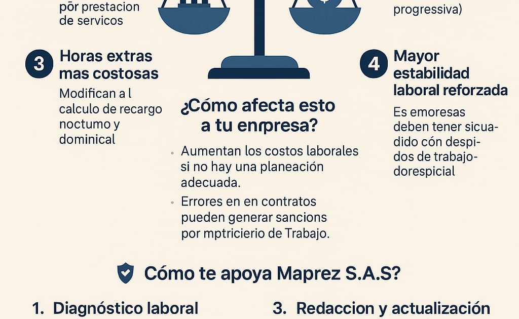 Reforma Laboral 2025 en Colombia: ¿Está tu empresa preparada?
