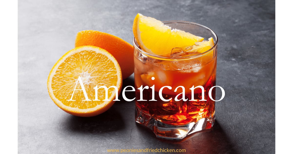 Americano | Peonies and Fried Chicken