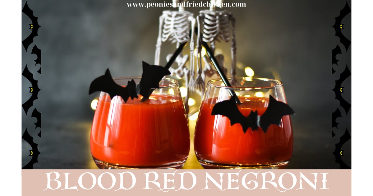 Blood Red Negroni | Peonies and Fried Chicken