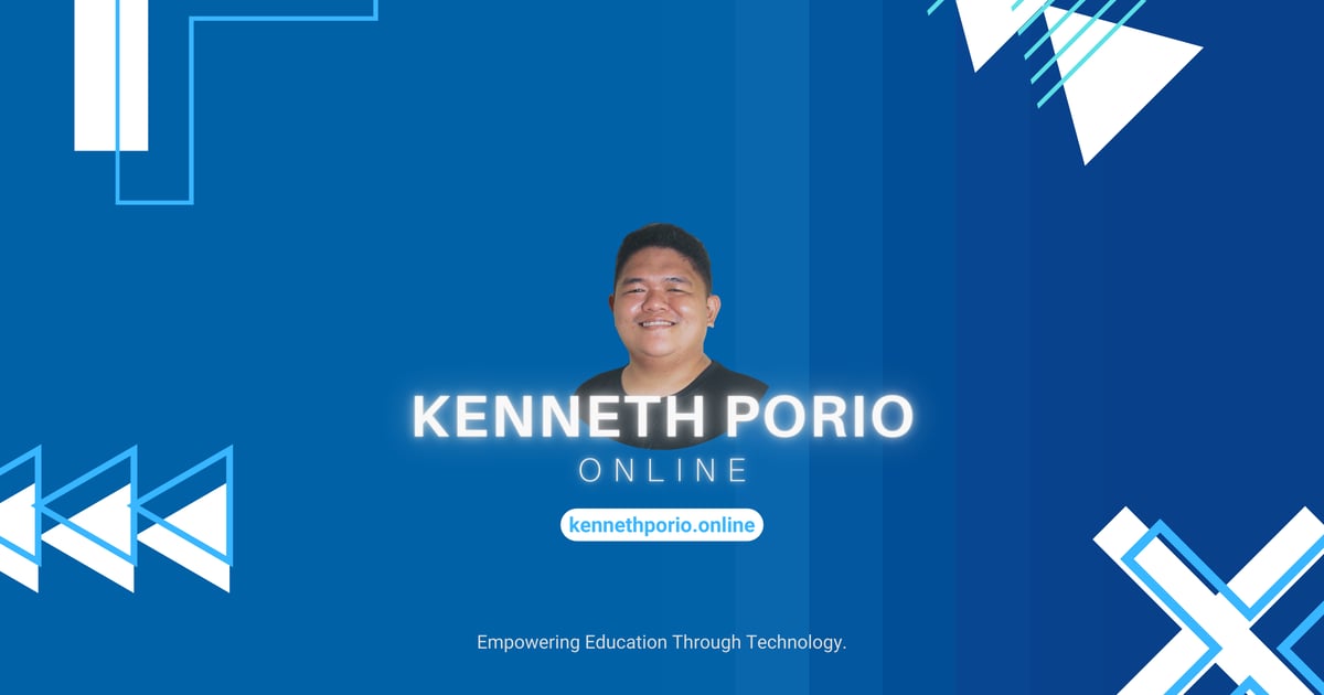 Kenneth Porio - Instructor, UP Cebu | Cebu City, Philippines | Kenneth Porio