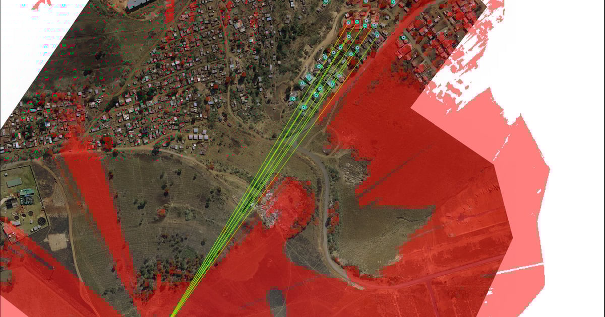 Line of sight and viewshed analysis | GISMAPS