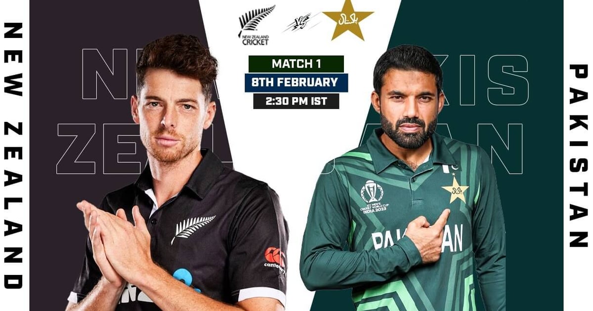 Pakistan vs New Zealand LIVE: Champions Trophy 2025 Opener – A Clash of ...