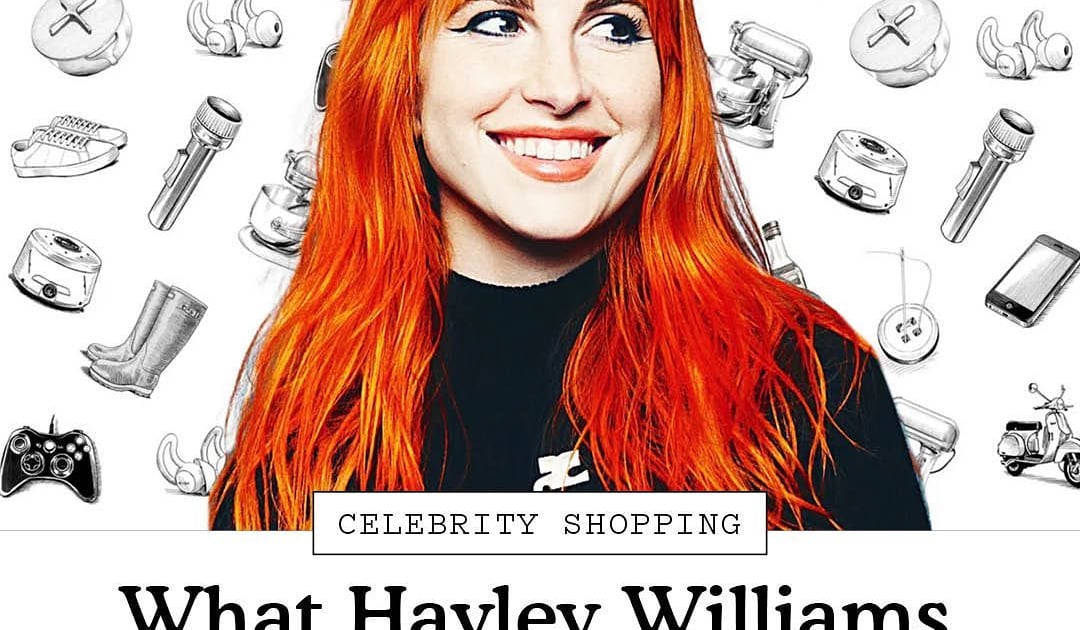 Exploring the Shopping Habits of Celebrities: Hayley Williams Shares ...