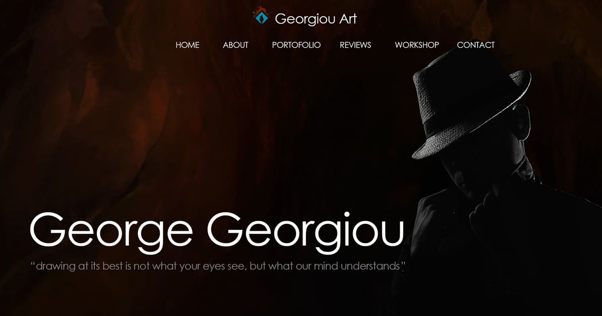 George Georgiou: Renowned Painter & Captivating Art | George Georgiou
