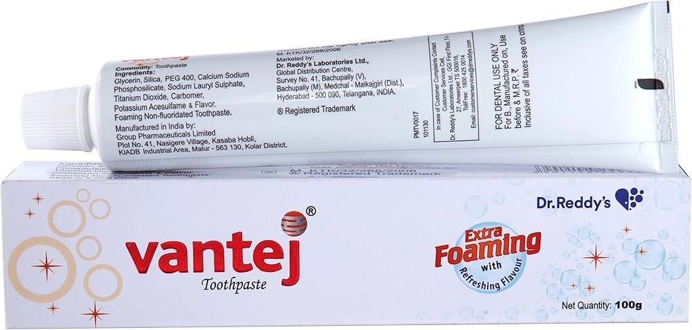 Vantej Sensitivity Toothpaste for Sensitive Teeth Relief | SmileWide