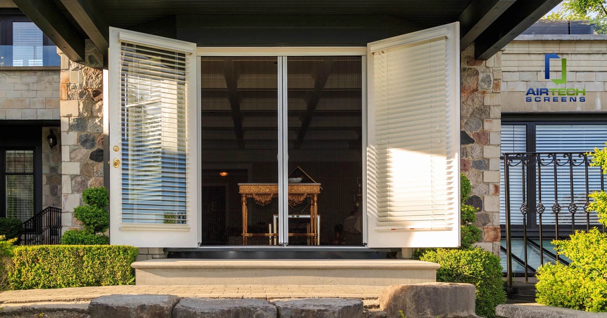 French Door Screens | Quality Retractable Screens by AirTech | AirTech ...