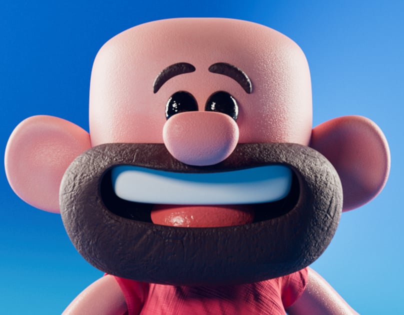 Bear Market 3D Character Animation | Dave Gamez - Motion Design