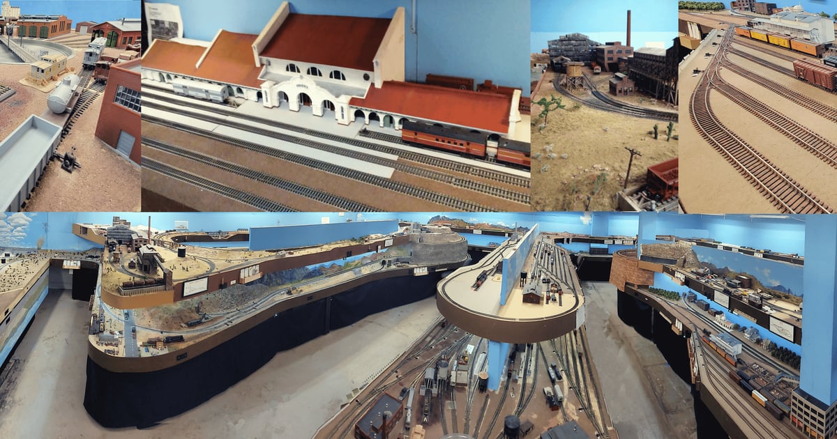 Gilbert Model Railroad Club - Explore Our Layout | Gilbert Model ...