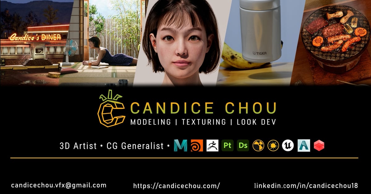 Demo Reel | Candice Chou CG Generalist
