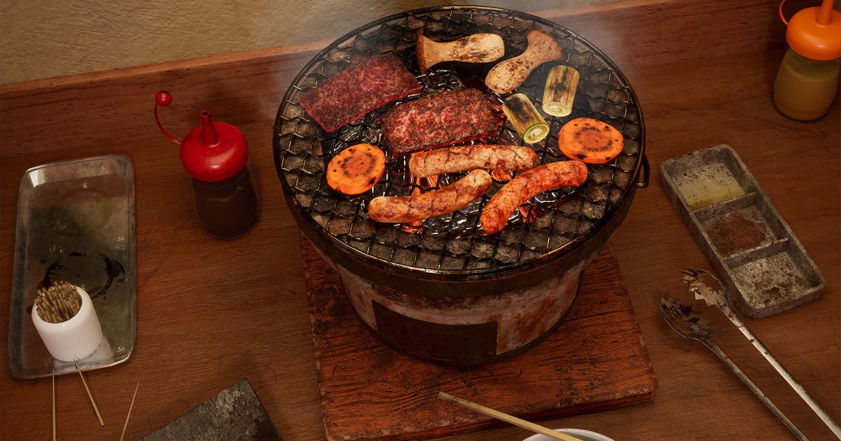 Creating Tabletop BBQ in UE5 with Substance Suite | Candice Chou CG ...