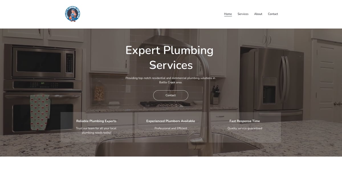 Trusted Plumber in Battle Creek | Quality Plumbing & Drain | Quality ...