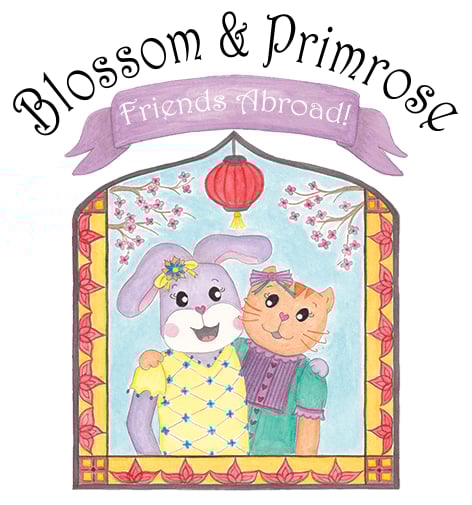 Explore Japan with Primrose Cat and Blossom Bunny | Blossom and ...